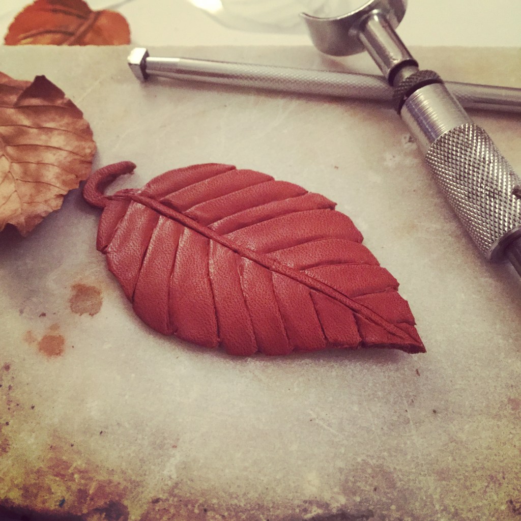 Leather leaf Tutorial, Part 1 – Kim Montero, Life